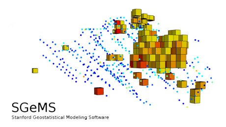 Demostración de algoritmos en SGeMS (DAS II) - NUBE MINERA